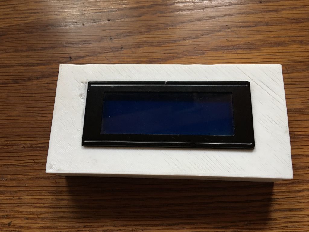 Project Case for 4x20 LCD display by rmccown | Download free STL model ...