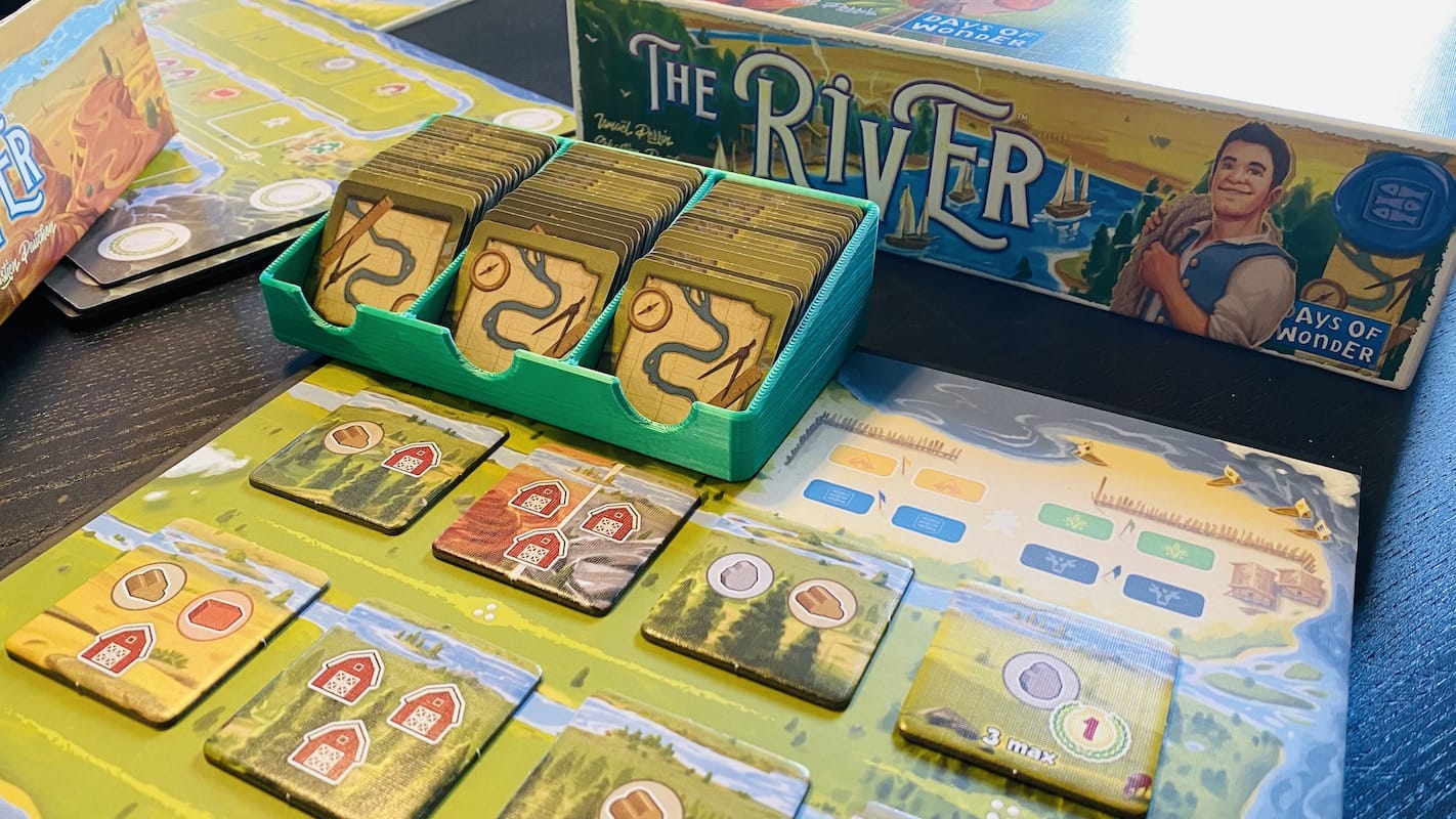 The River - Tile Insert and Organizer by 3DPrintSOS | Download free STL ...