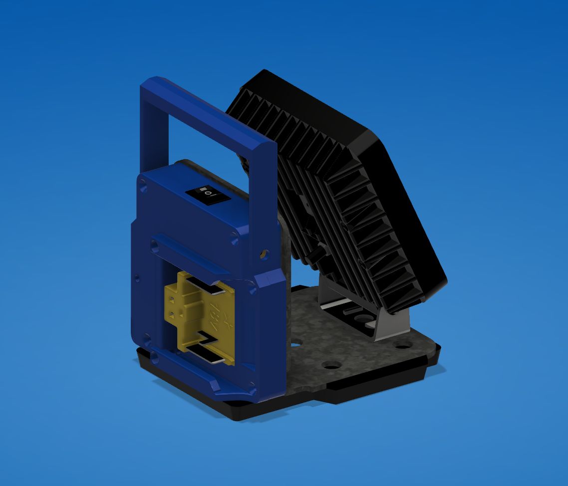 Work Light 03 by Wiseone | Download free STL model | Printables.com