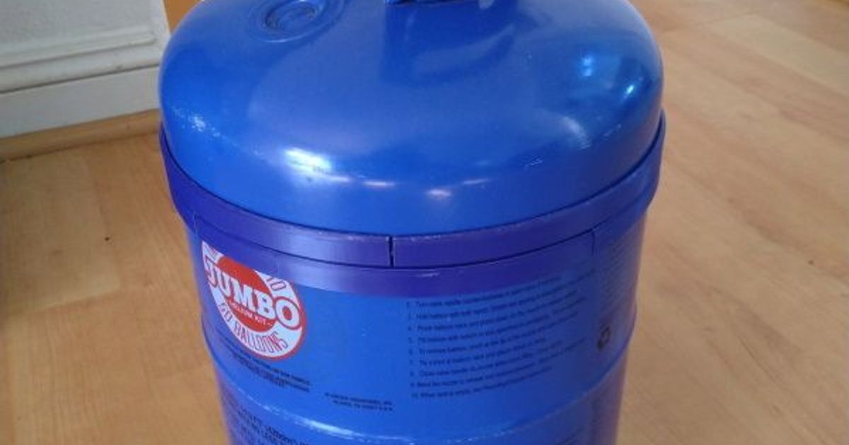 Helium Tank Container by kawayanan | Download free STL model ...