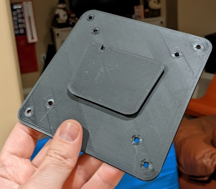 ConnectIt to VESA mounting plate by RockChalkAZ | Download free STL ...