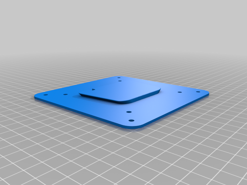 ConnectIt to VESA mounting plate by RockChalkAZ | Download free STL ...
