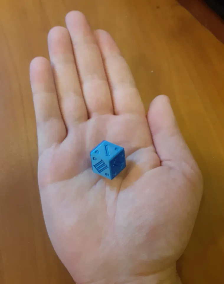 Rhombic Dodecahedron D12 Die with Roman Numerals by moxieman19 ...
