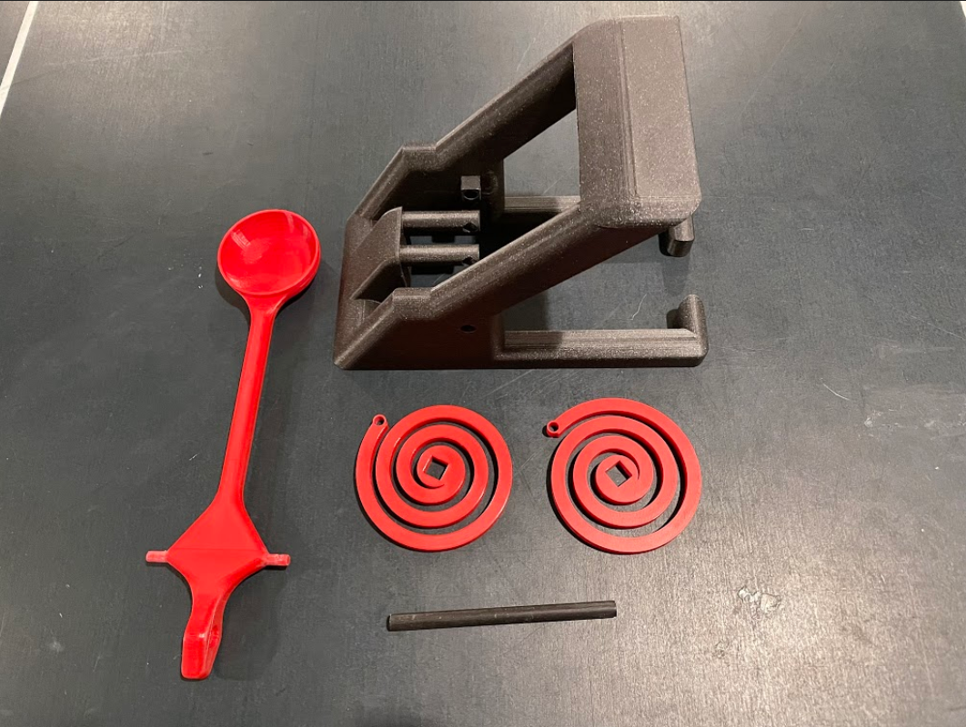 100% 3D Printed Catapult by Loading_Rules | Download free STL model ...