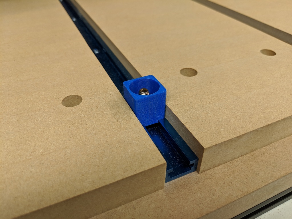 CNC T-Track stop by sprior | Download free STL model | Printables.com