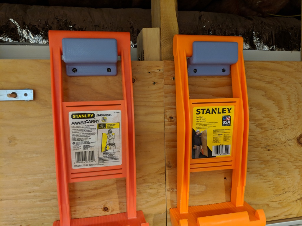 Stanley panel carrier wall hook by sprior | Download free STL model ...