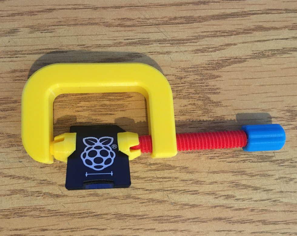 Mini C-Clamp (with interchangeable end-caps) by MajorOCD | Download ...