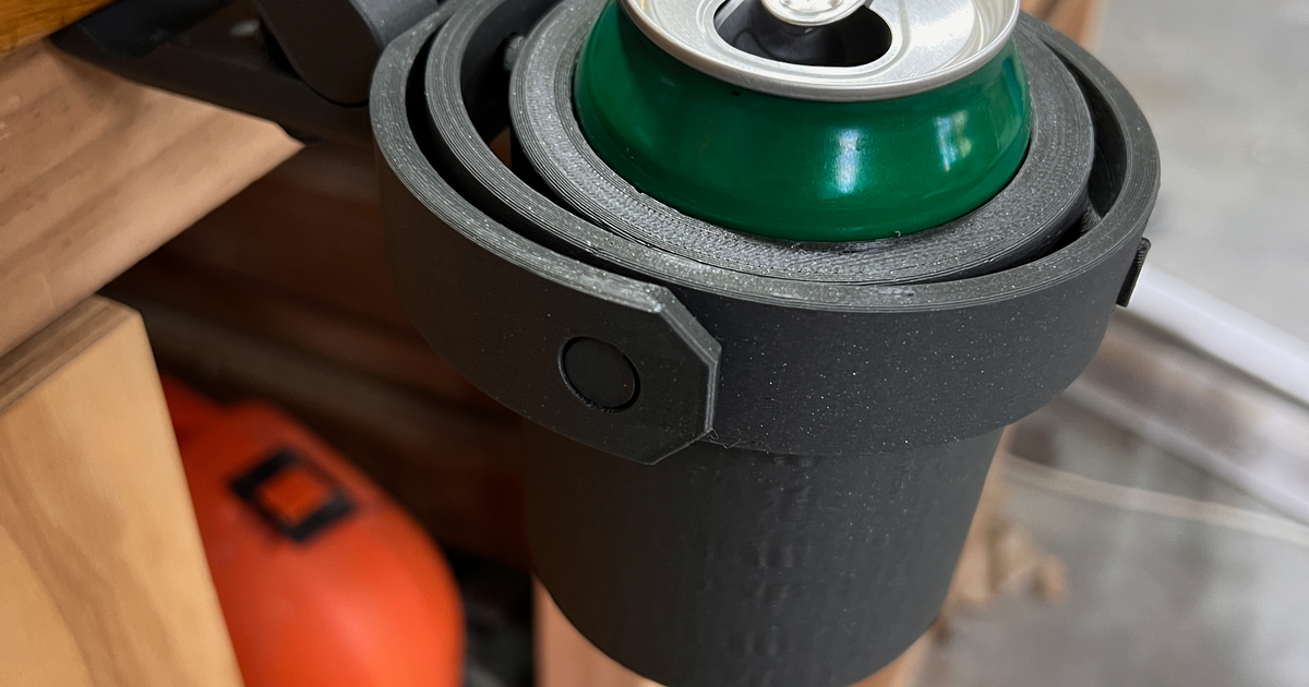 Beer/Soda Can Travel Gimbal by NicG | Download free STL model ...