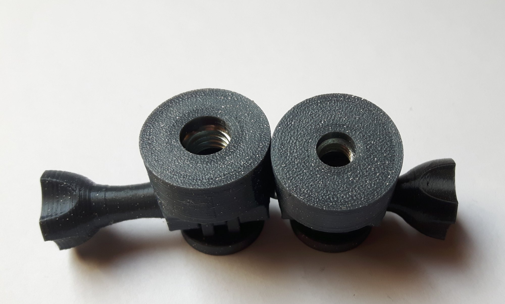 GoPro holder with thread M8, M10 by sraj | Download free STL model ...