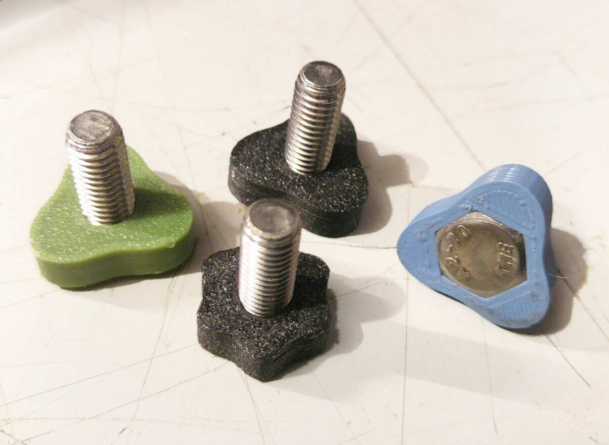 handy hex handles for M4 - M8 screws and nuts by Maschinist ...