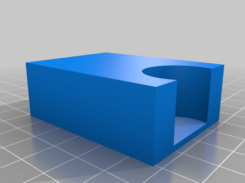 22mm Shower pole brackets by CRC | Download free STL model | Printables.com