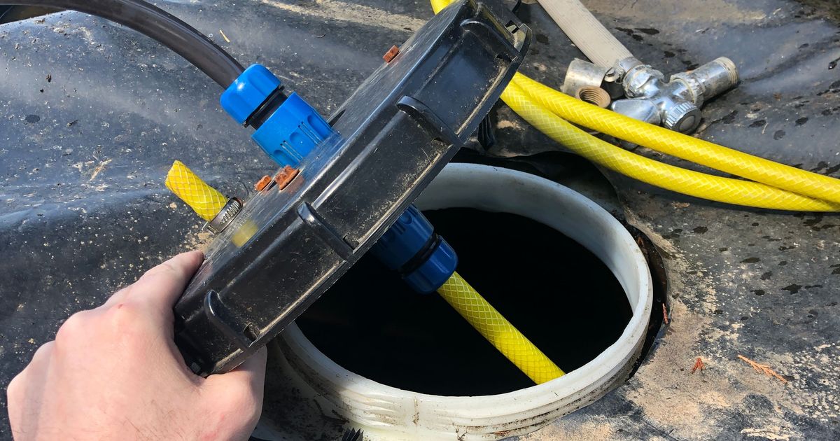 IBC Container Schlauchanschluss / IBC Container Hose Connector by Jim ...