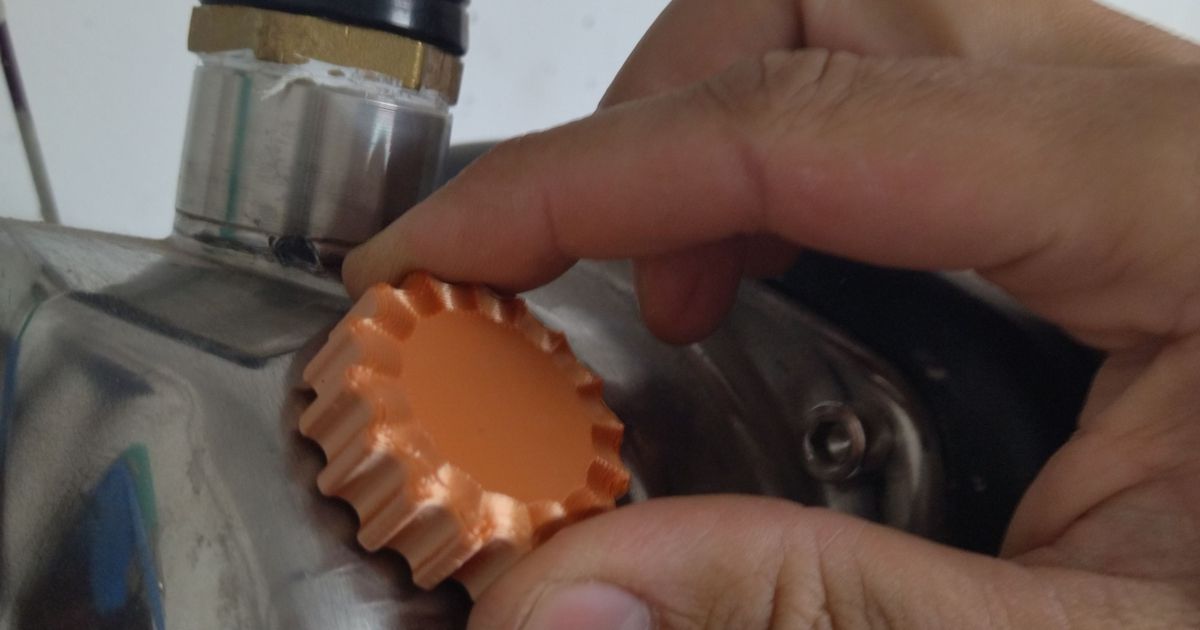 Knob for M10 Nut (SW17) by Murdoc | Download free STL model ...