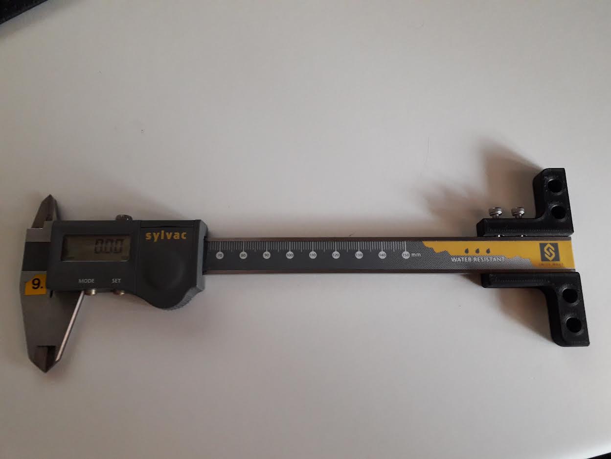 Caliper measuring bridge for 16mm wide types by Heine Sørensen ...