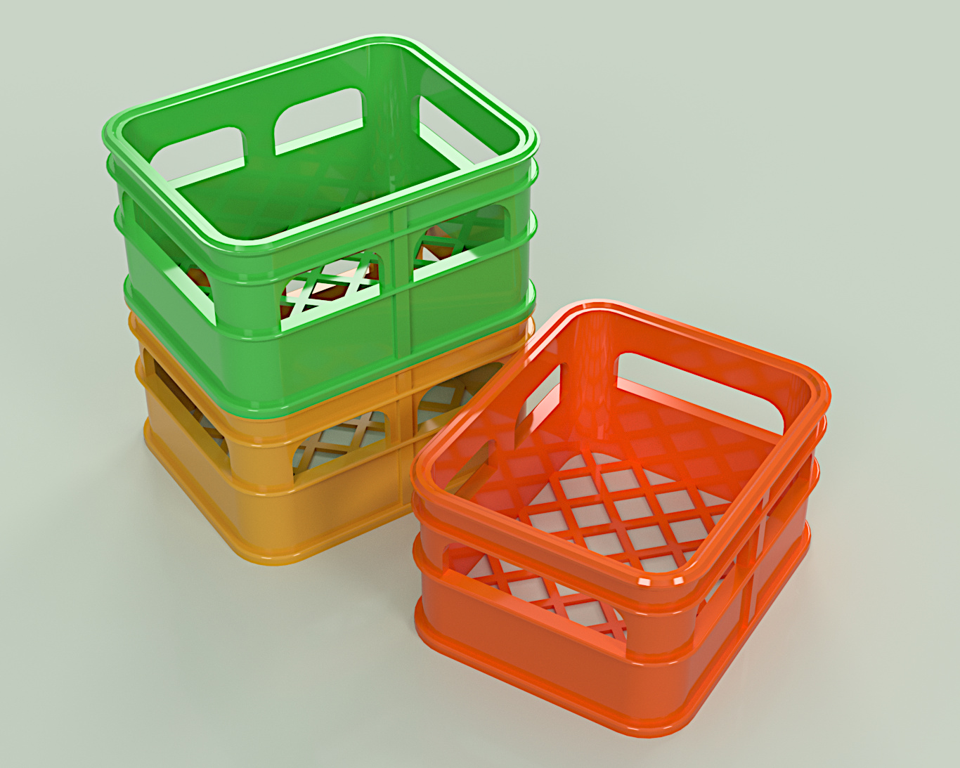 Beer Crate Stackable Storage Trellis Base by Airwaves Ted | Download ...