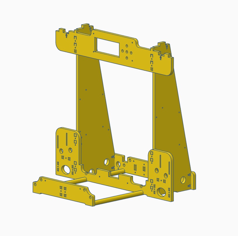 3d printer frame phone stand by aRGiRob | Download free STL model ...