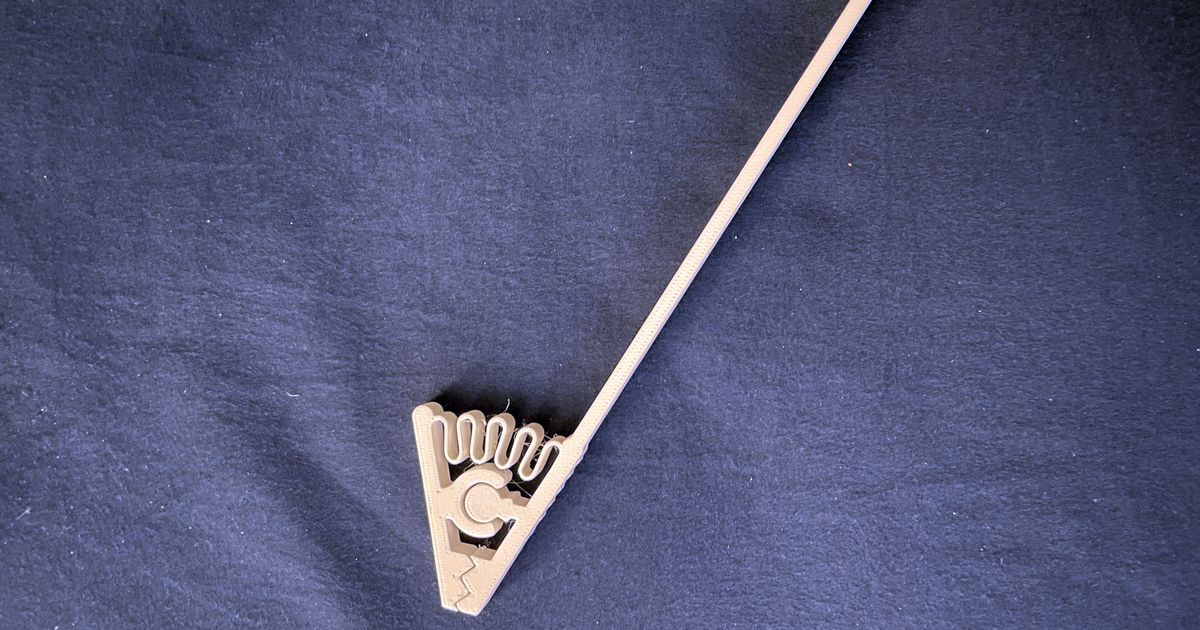 StrongSpringClipArmExtended by mbroachaz | Download free STL model ...