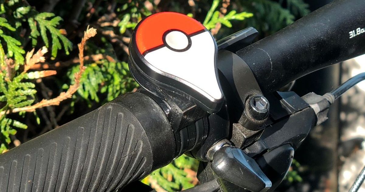 Pokemon Go Plus Bicycle Mount by ashpool | Download free STL model ...
