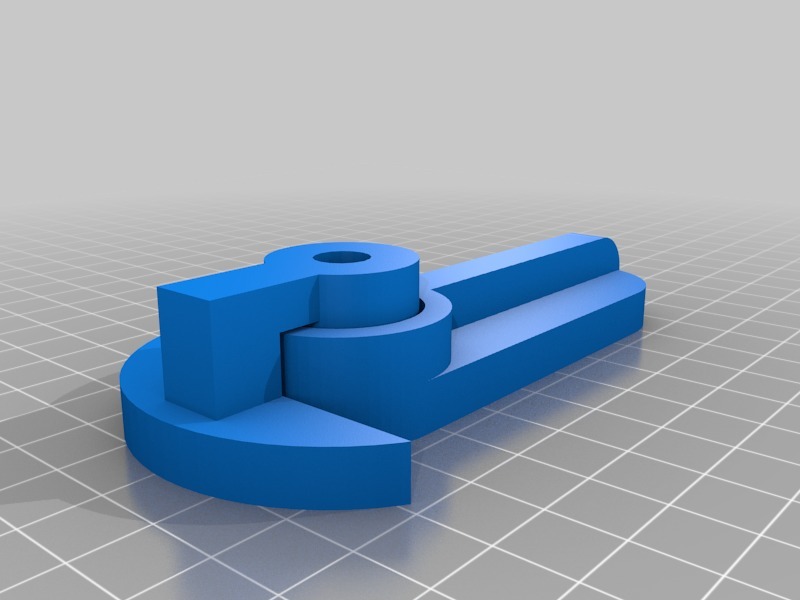 Customizable Door Latch by ashpool | Download free STL model ...