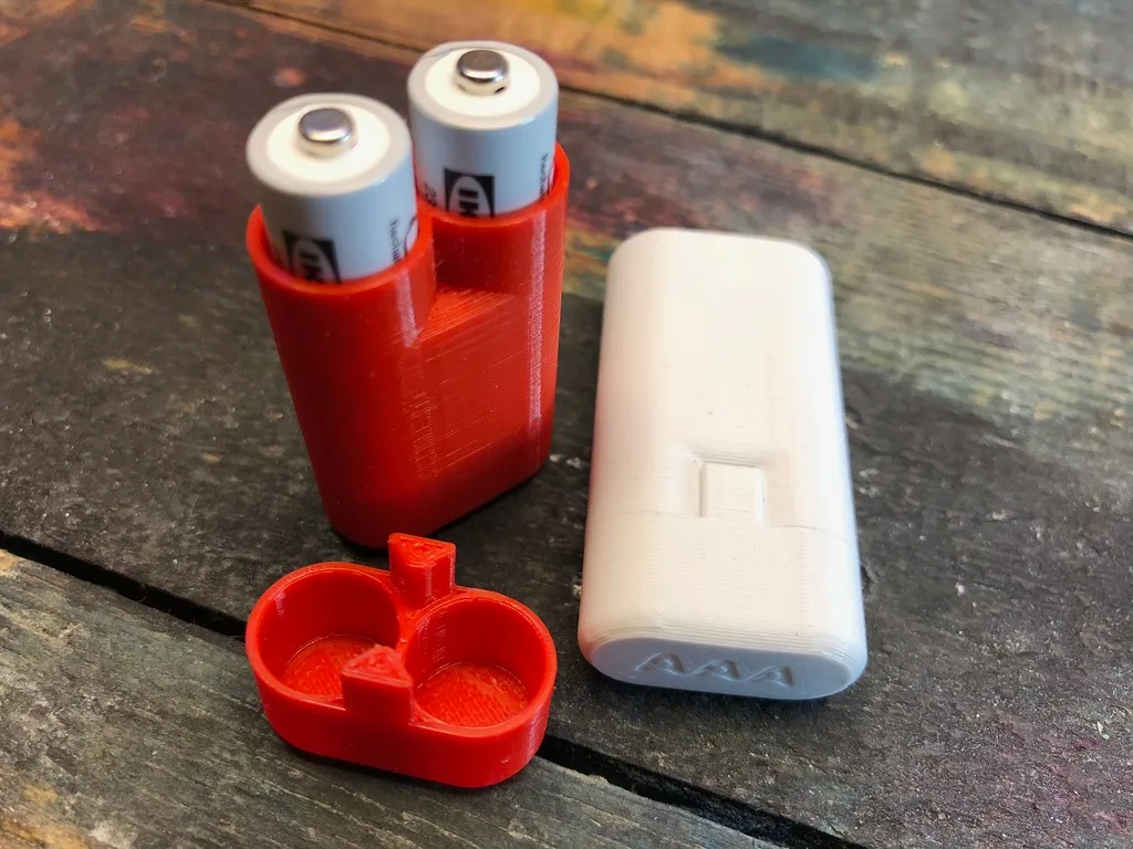 EDC 2X AA/AAA by ashpool | Download free STL model | Printables.com