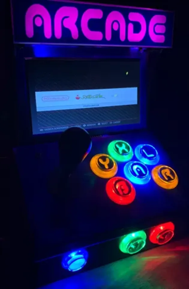 RASPBERRY Pi ARCADE Machine by p0tty | Download free STL model ...