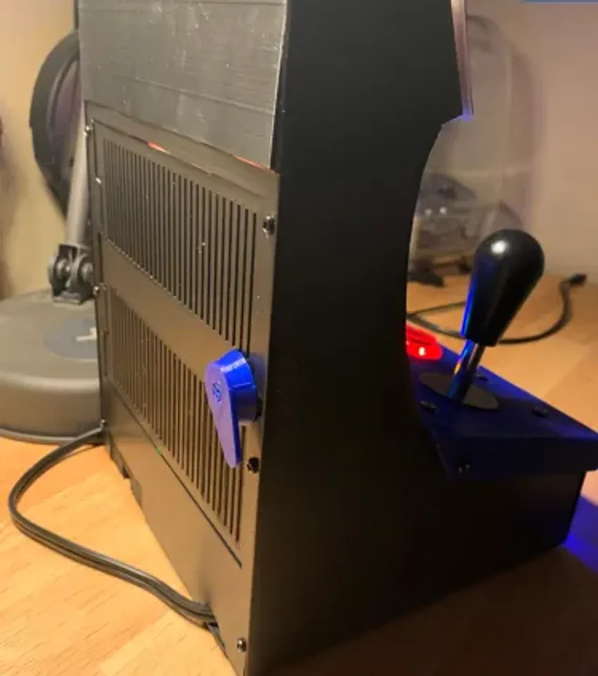 RASPBERRY Pi ARCADE Machine by p0tty | Download free STL model ...