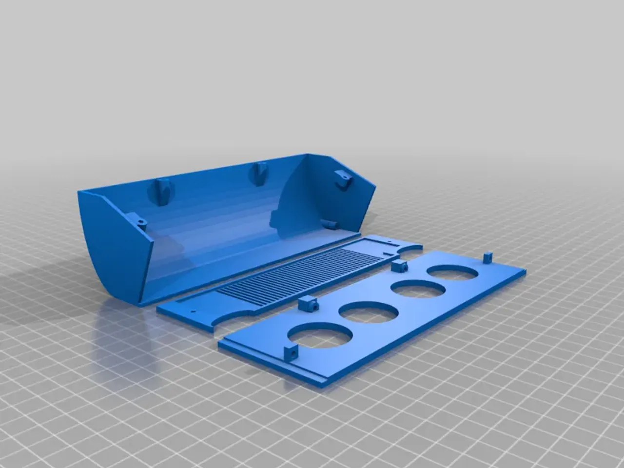 RASPBERRY Pi ARCADE Machine by p0tty | Download free STL model ...
