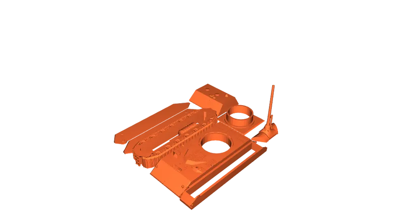 Panzer VIII "Maus" Tank by Dario A. R. | Download free STL model ...