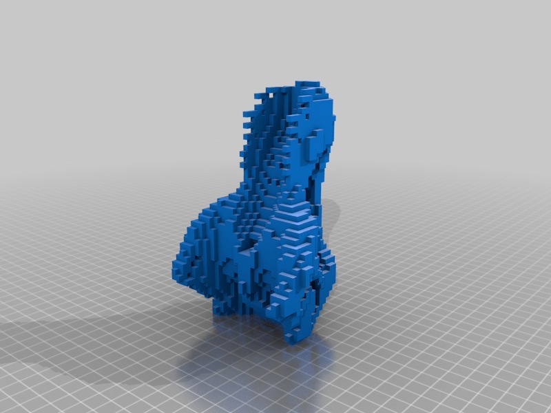 T-Rex for Minecraft by orto | Download free STL model | Printables.com