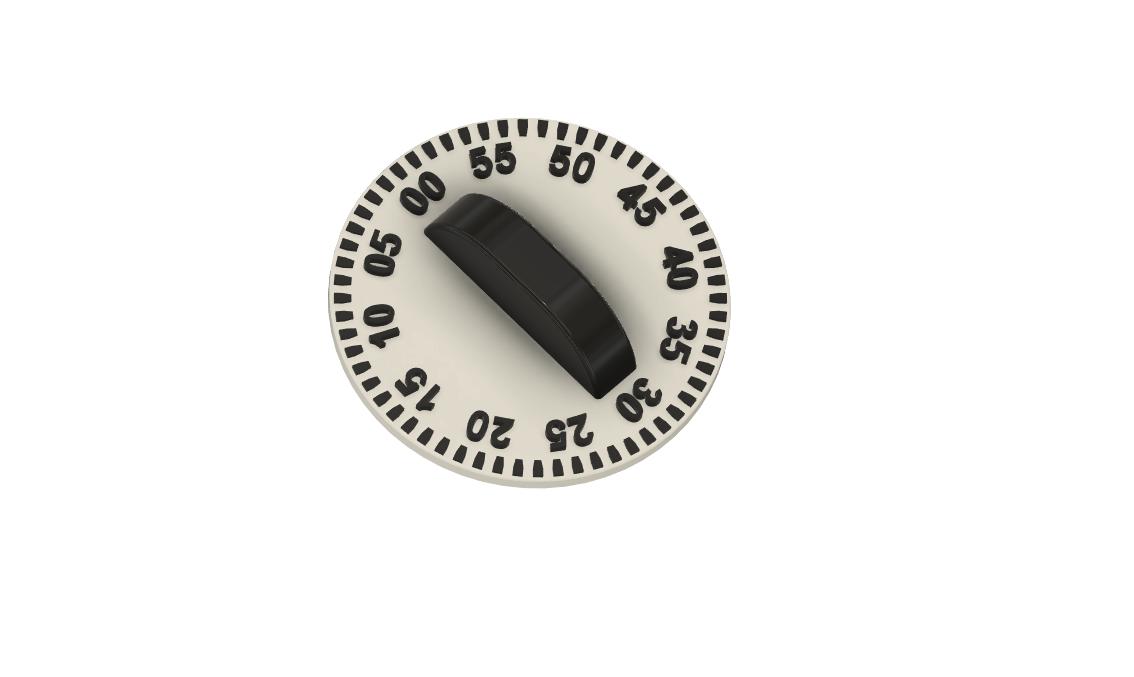 Kitchen Timer Replacement Knob by SteveS42 | Download free STL model ...