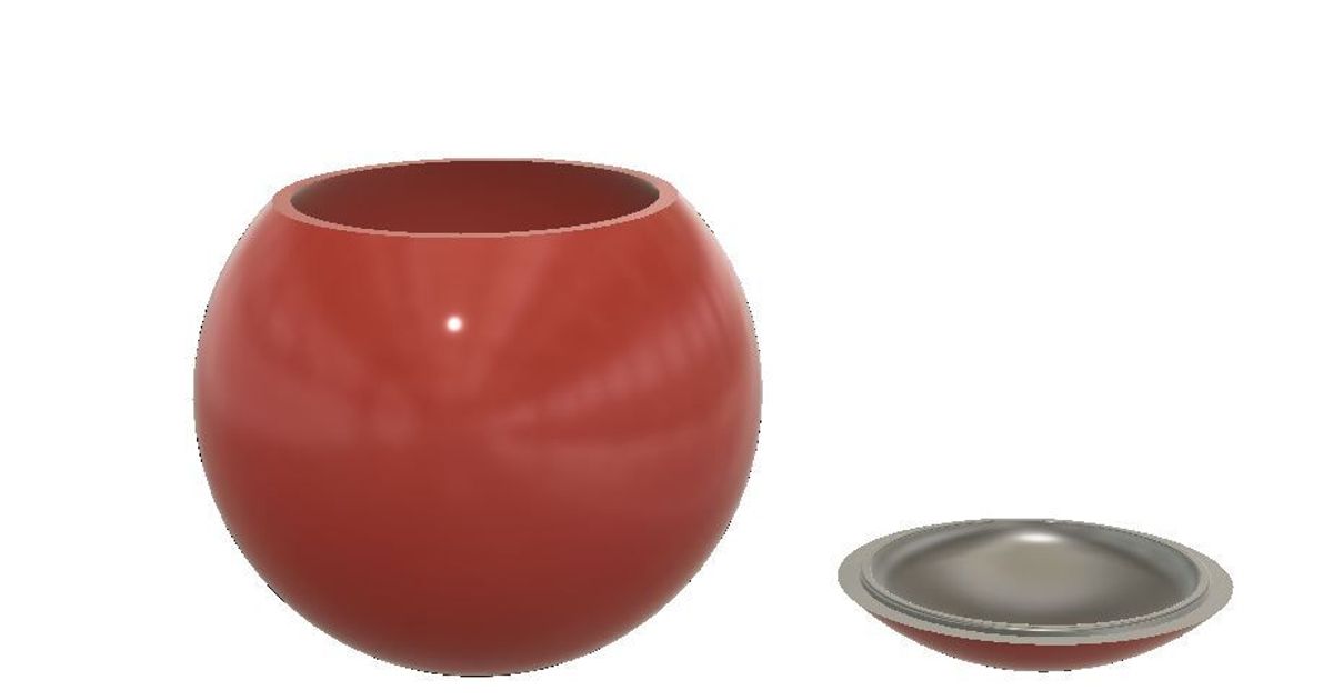 107mm Spherical Jar por Tom Anderson (The Real NEO) | Descargar modelo ...