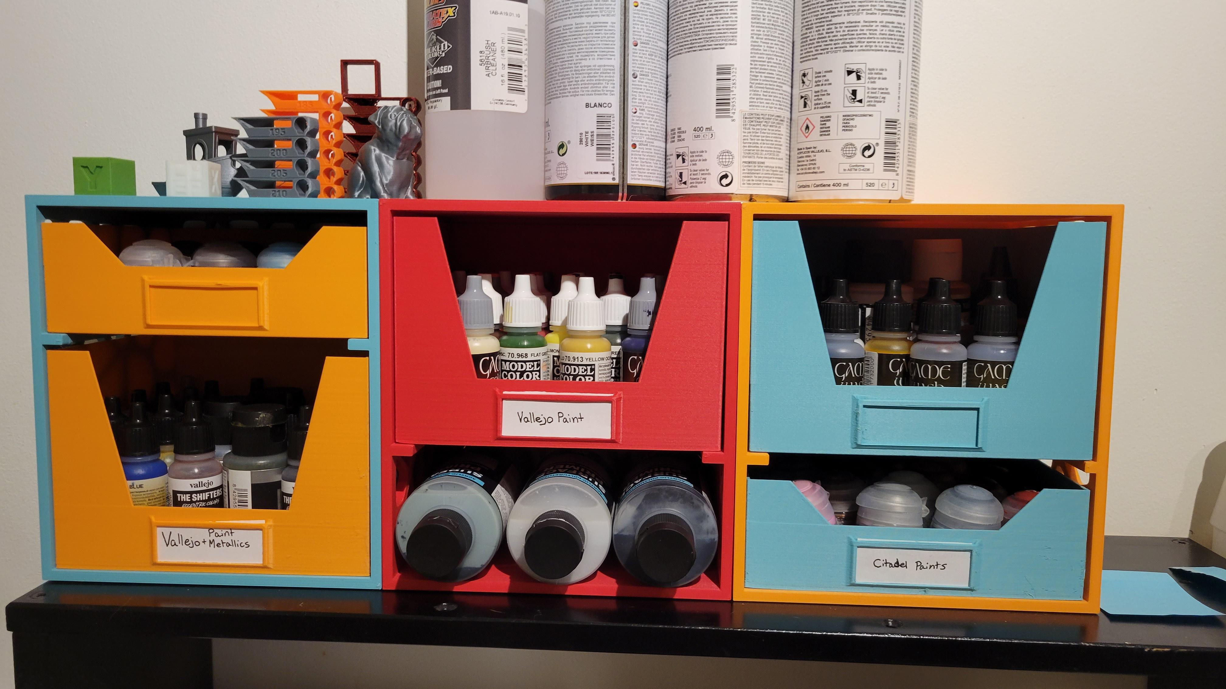 Voronoi Shelf with Drop-In Label Slots by Benster | Download free STL ...