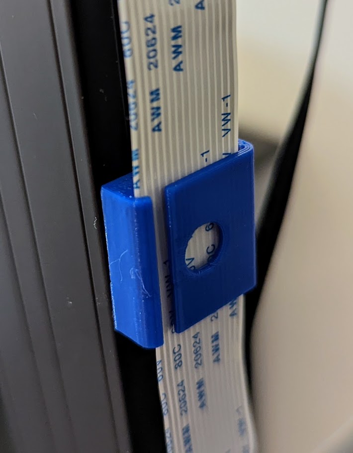 PI camera cable guide by JoerT | Download free STL model | Printables.com