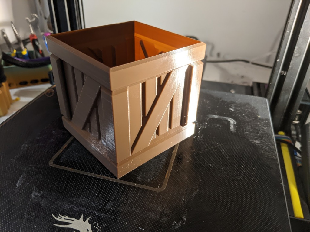 Storage Crate (Vase mode) by JoerT | Download free STL model ...