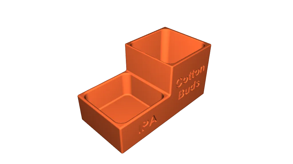 COTTON BUD & IPA STORAGE by carter_383 | Download free STL model ...