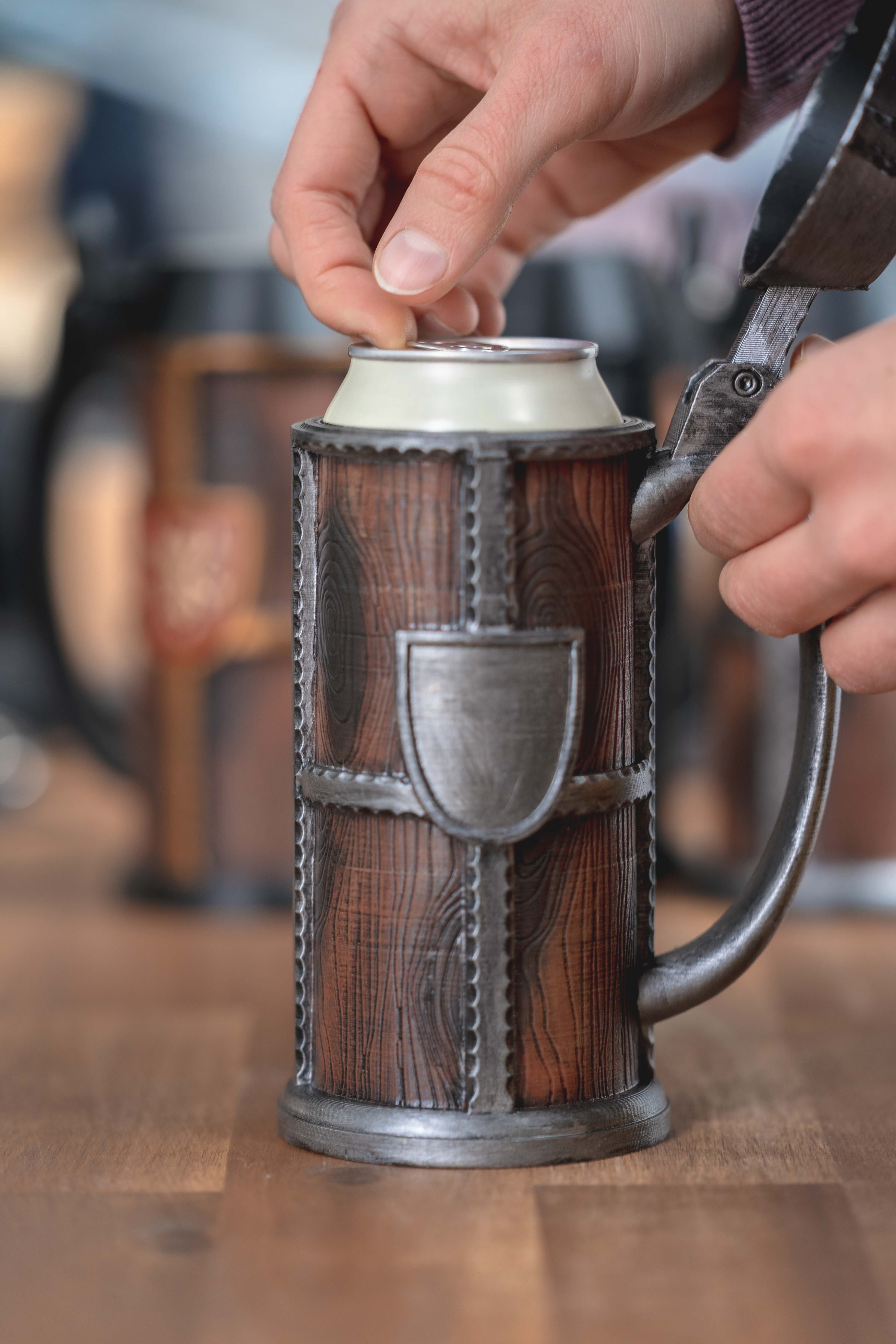 Jug [Humpen] beer can holder by Revaice | Download free STL model ...