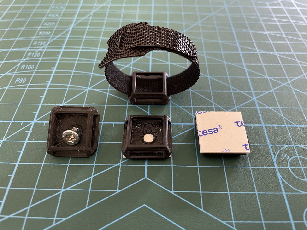 anchor for reusable velcro zip tie by GHPM DESIGN | Download free STL ...