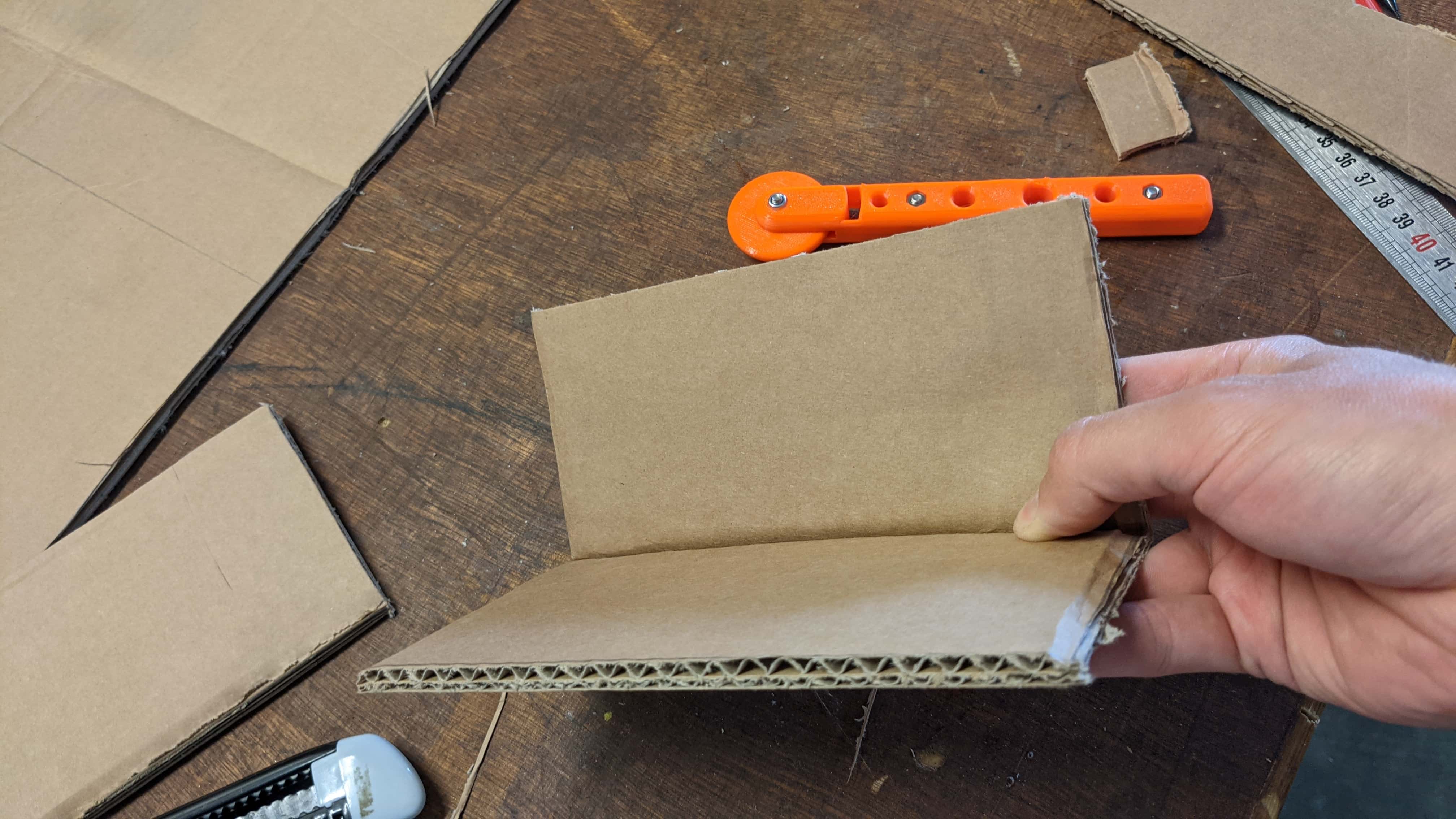 Cardboard fold roller by corentin.gardies | Download free STL model ...