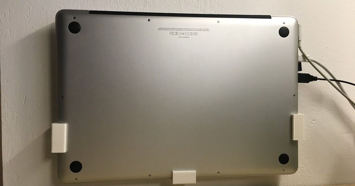 Macbook Pro 2011 Wall mount by RC-3D | Download free STL model ...