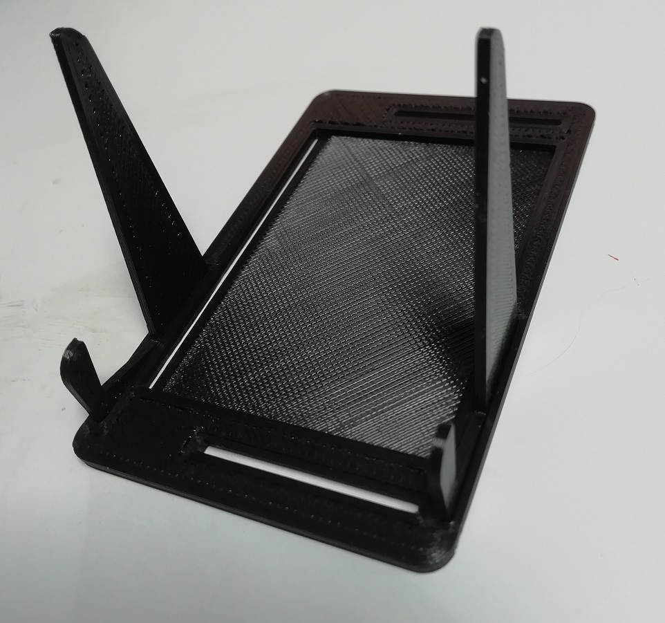 credit card shaped, foldable, portrait and landscape phone stand by ...