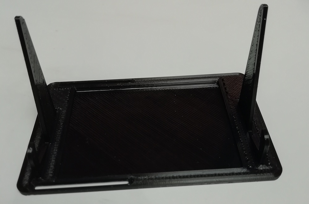 credit card shaped, foldable, portrait and landscape phone stand by ...