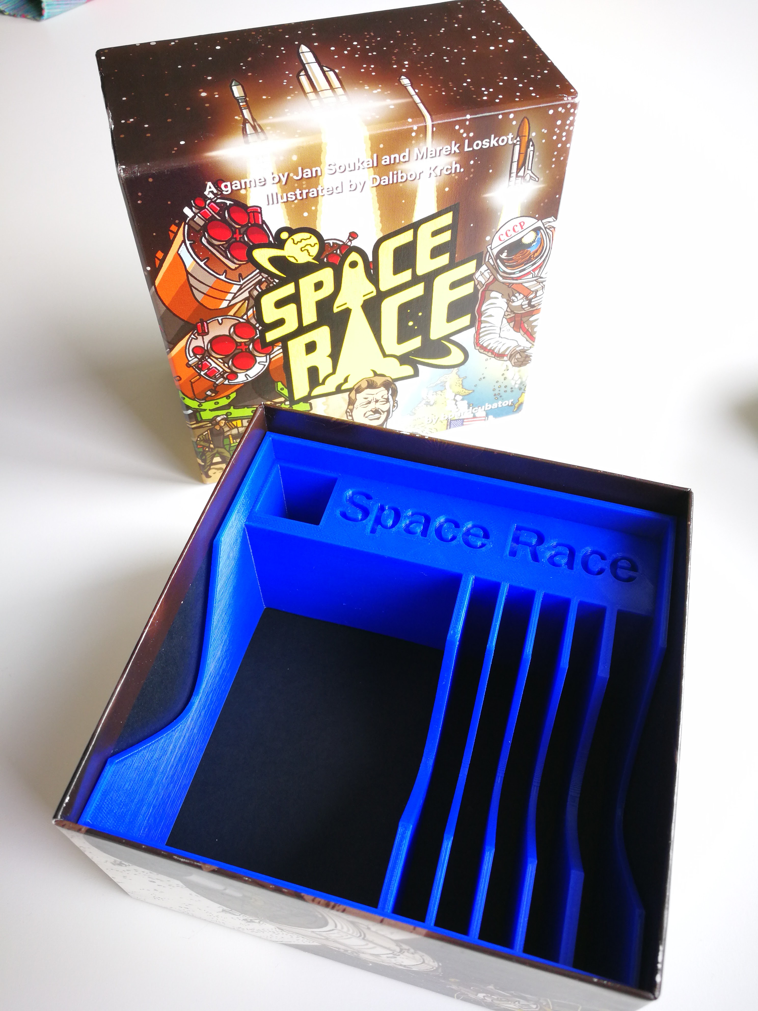 Space Race Storage Insert by 857 | Download free STL model | Printables.com