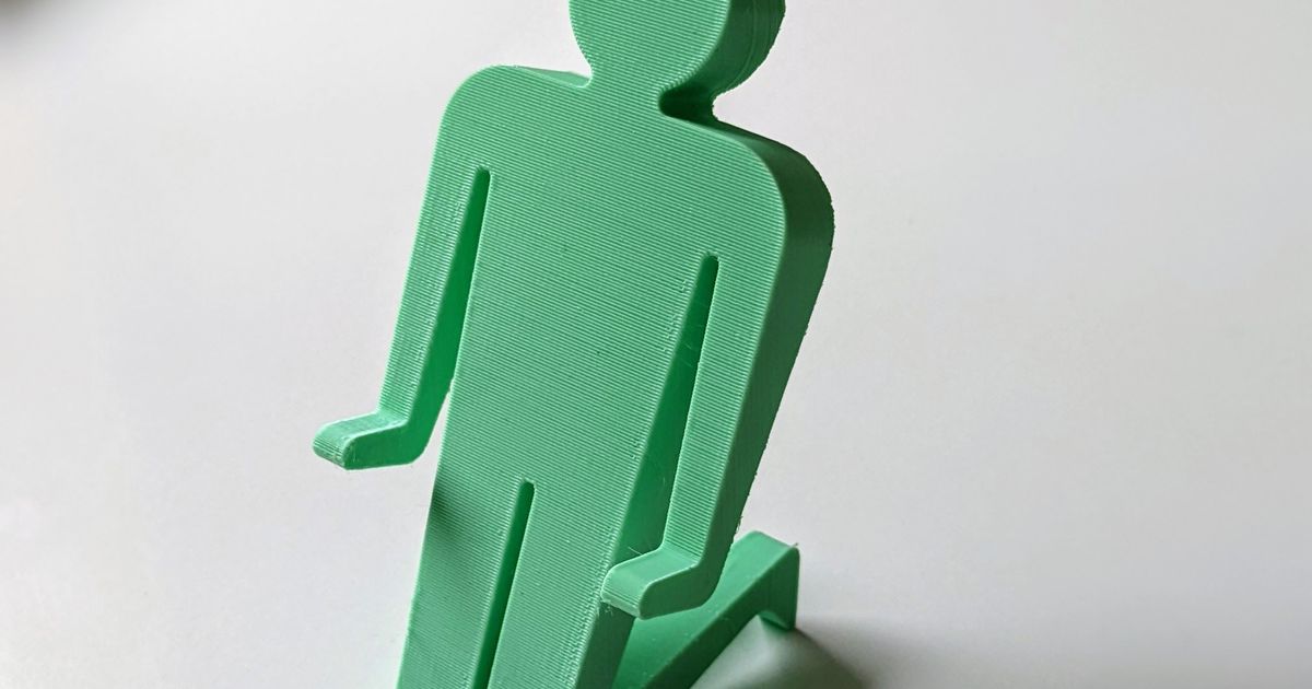phone human stand por pachek | Descargar modelo STL gratuito ...
