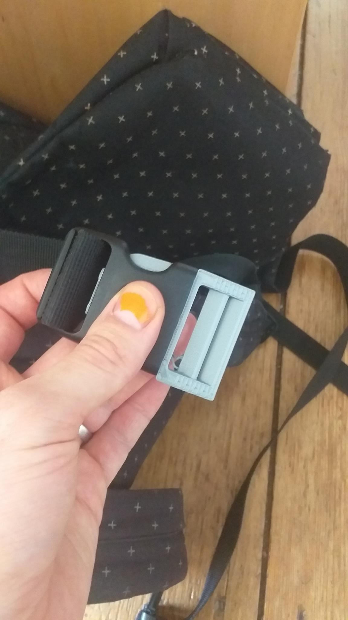 Backpack buckle variation by gauguerilla | Download free STL model ...