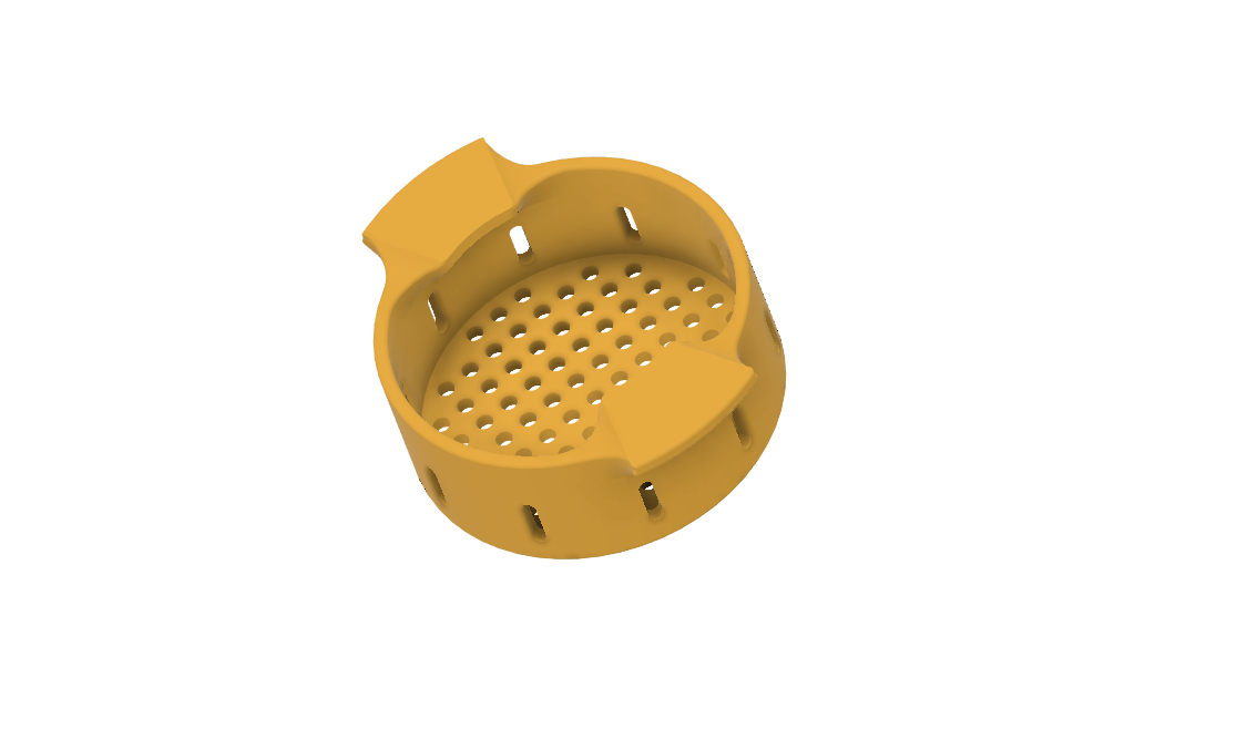 Tuna Can Drainer (Style B) by SteveS42 | Download free STL model ...