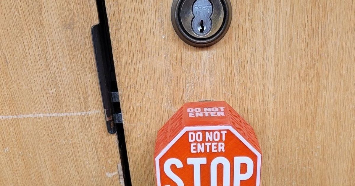 Door Guard by PhysicsLabTech | Download free STL model | Printables.com