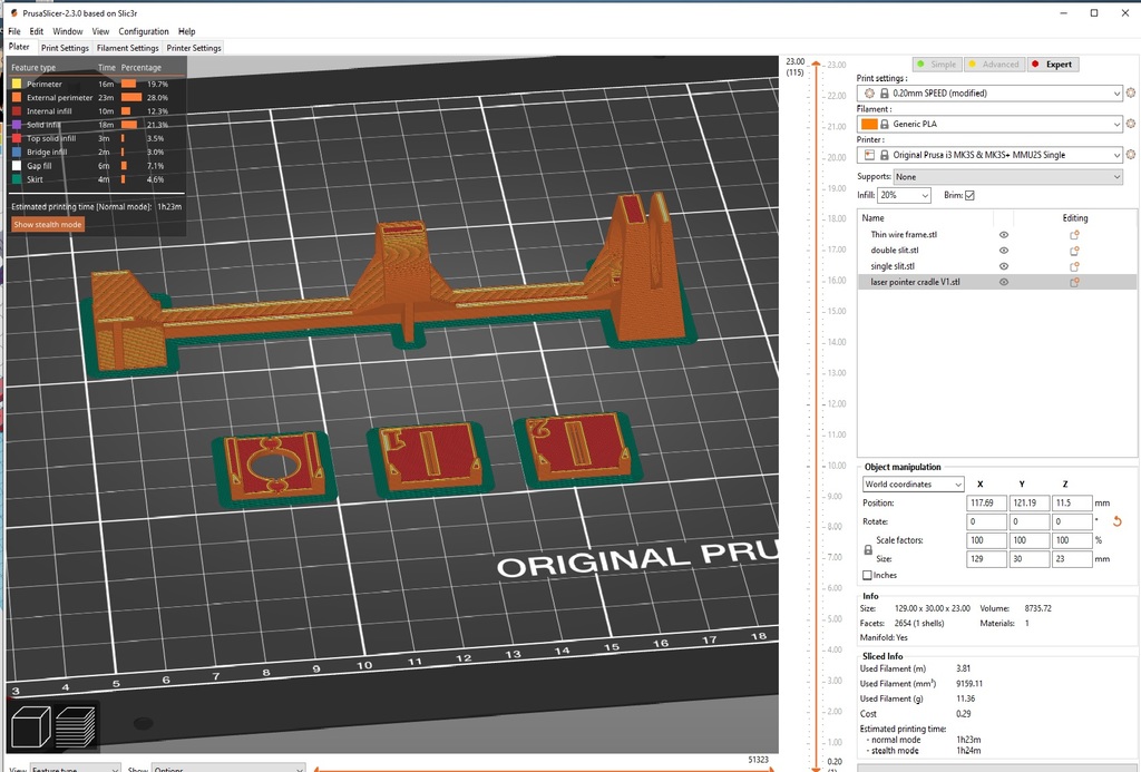Interference and diffraction laser kit by PhysicsLabTech | Download ...