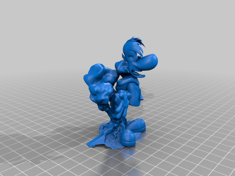 Rayman Amiibo Figure by NebulaNoob | Download free STL model ...