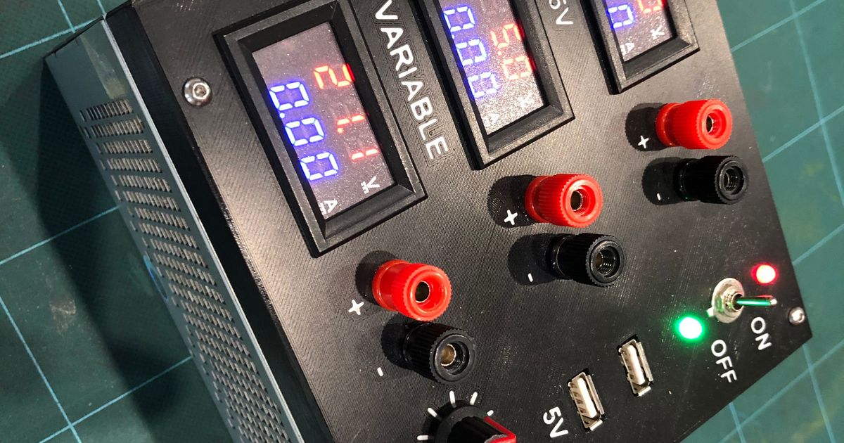 Atx bench power supply by Regis | Download free STL model | Printables.com