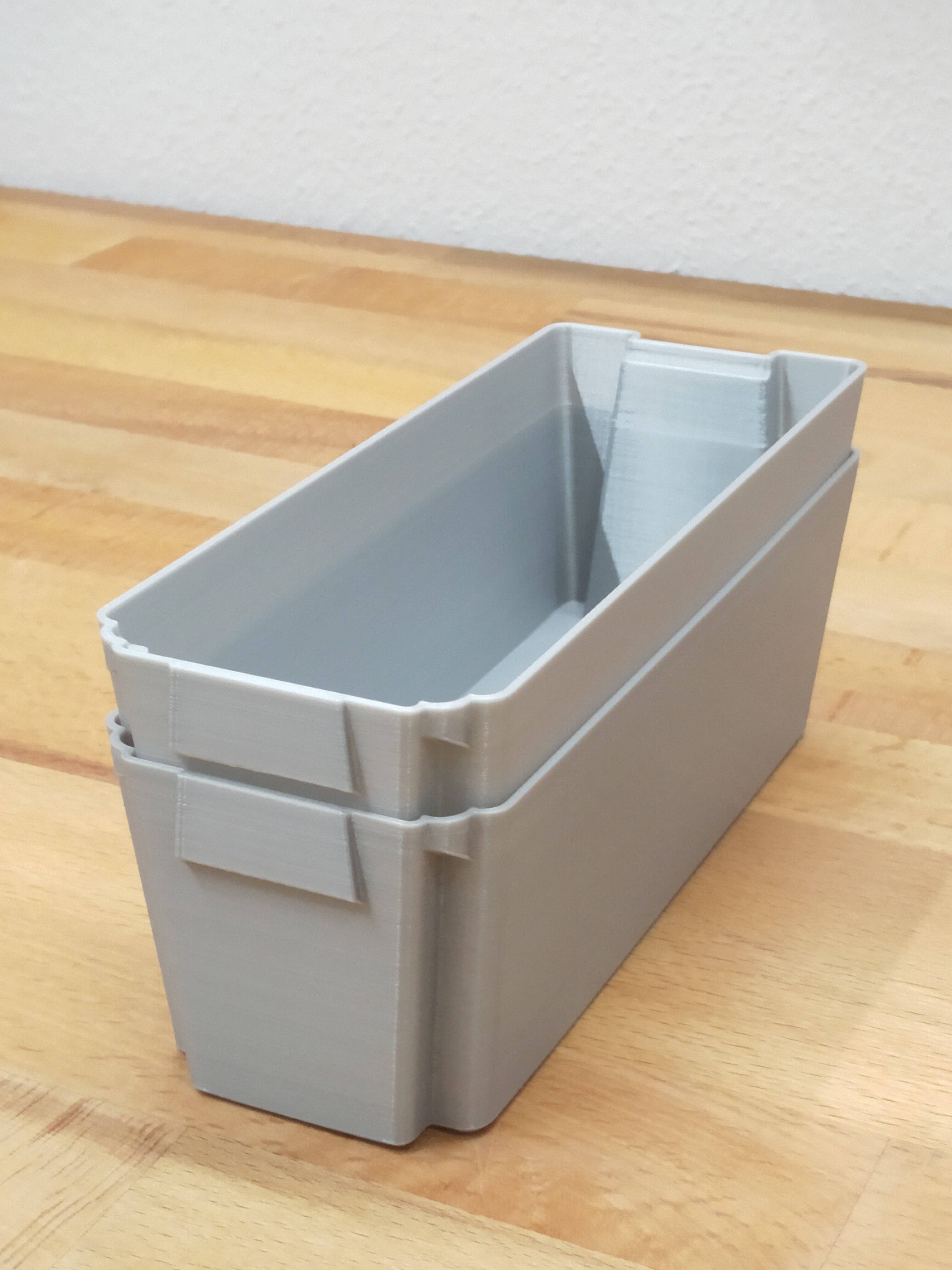 Rotary stacking box small and large - Dreh-Stapelbox klein und groß by ...